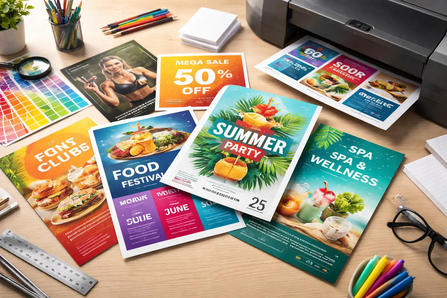Flyer Printing Services in Delhi for Small Businesses